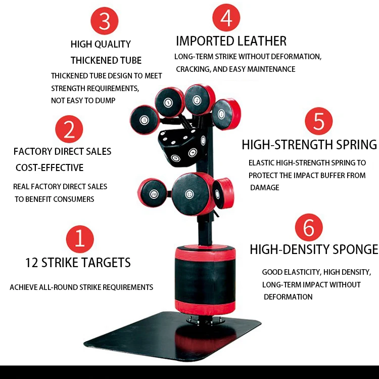 Multi Angle Boxing Machine - Adjustable Muscle Training