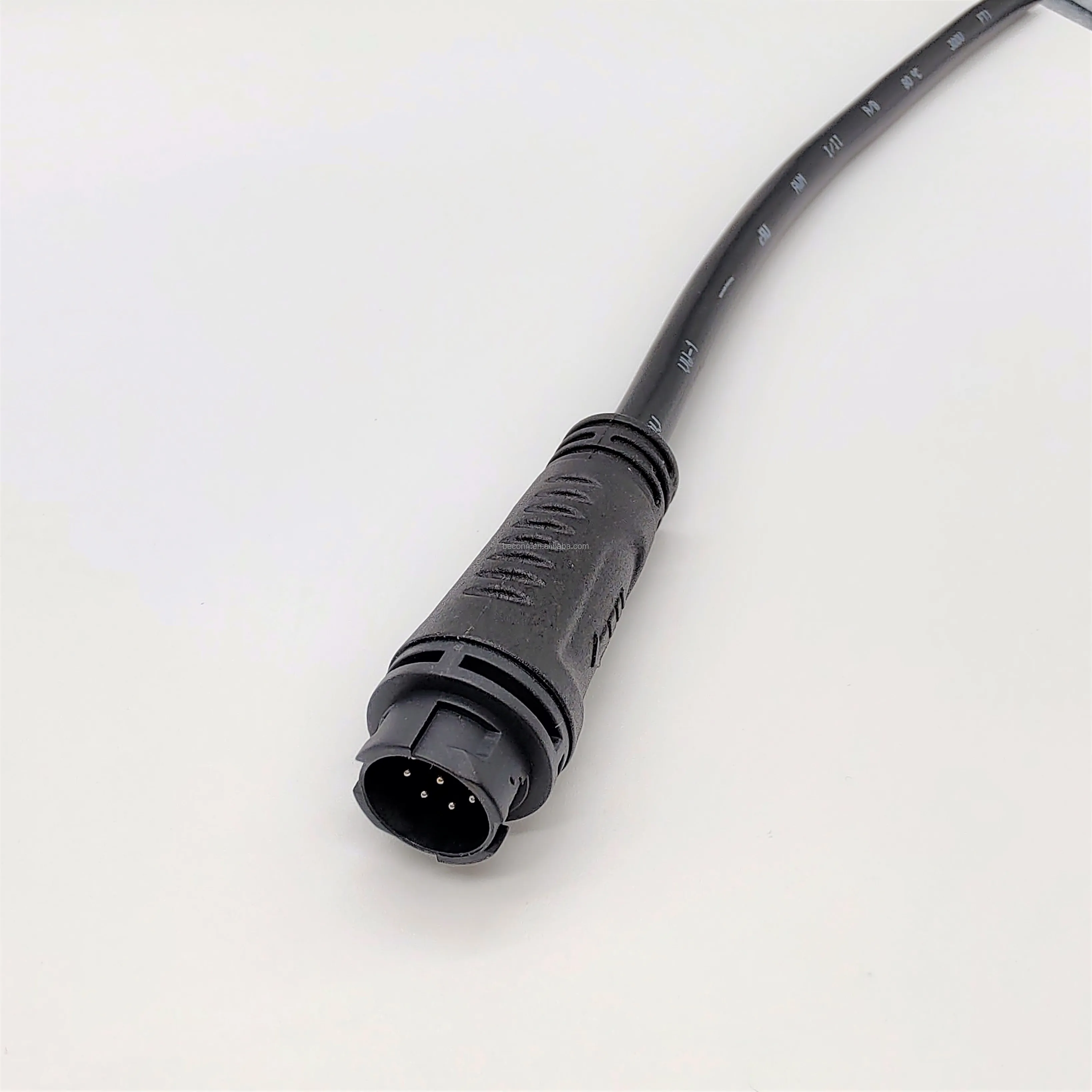 M16 8pin Male Female 5a Xlr Push Lock Ip67 Waterproof Connector For ...