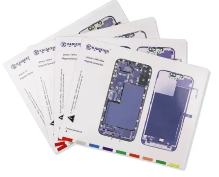 Guide Chart Magnetic Screw Mat For Iphone 6 6p 6s 6sp 7 7p 8 8p X Xs ...