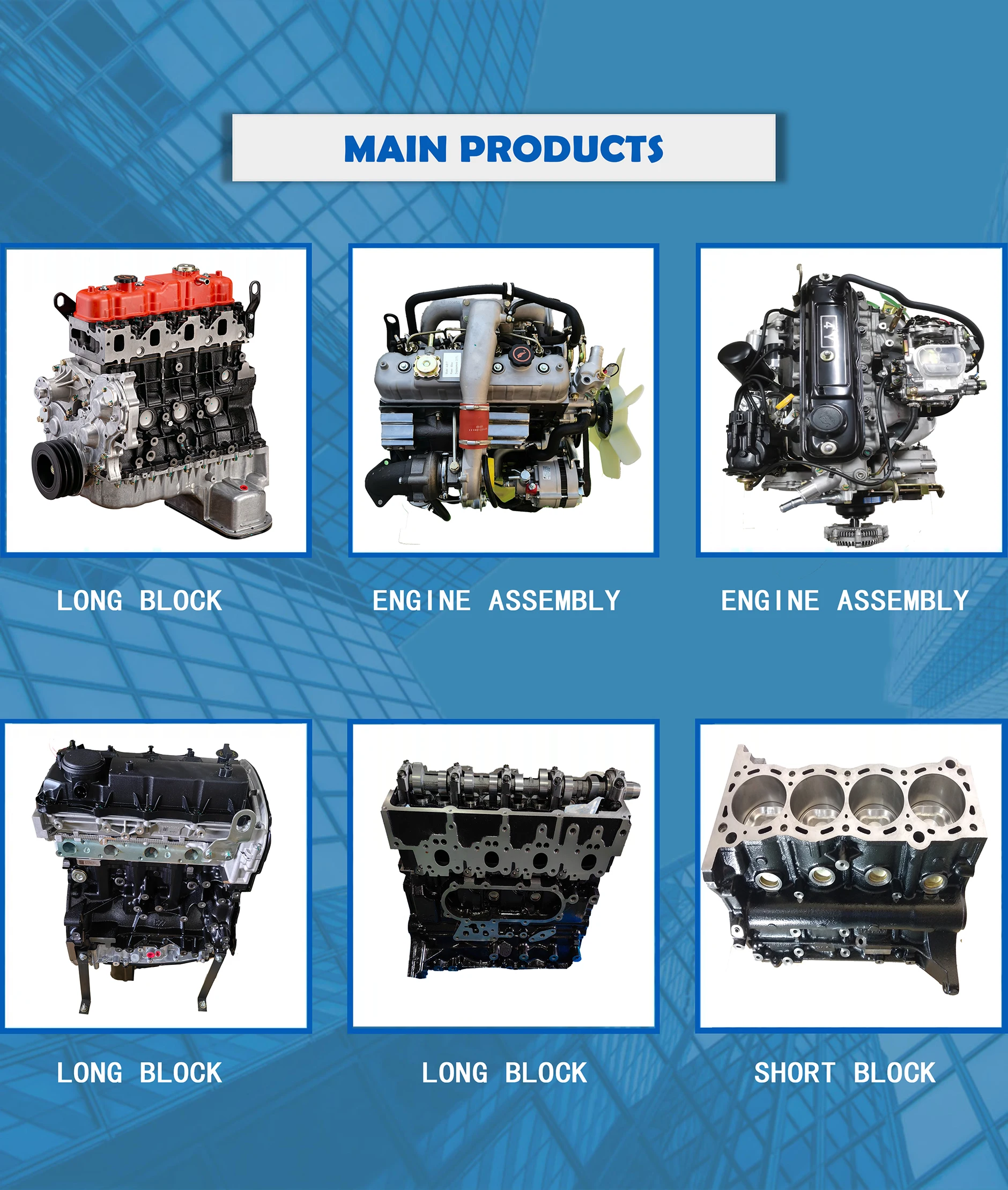 Hot Selling New 1kd /1kd-ftv 2kd /2kd-ftv Diesel Engine Long Block Bare ...
