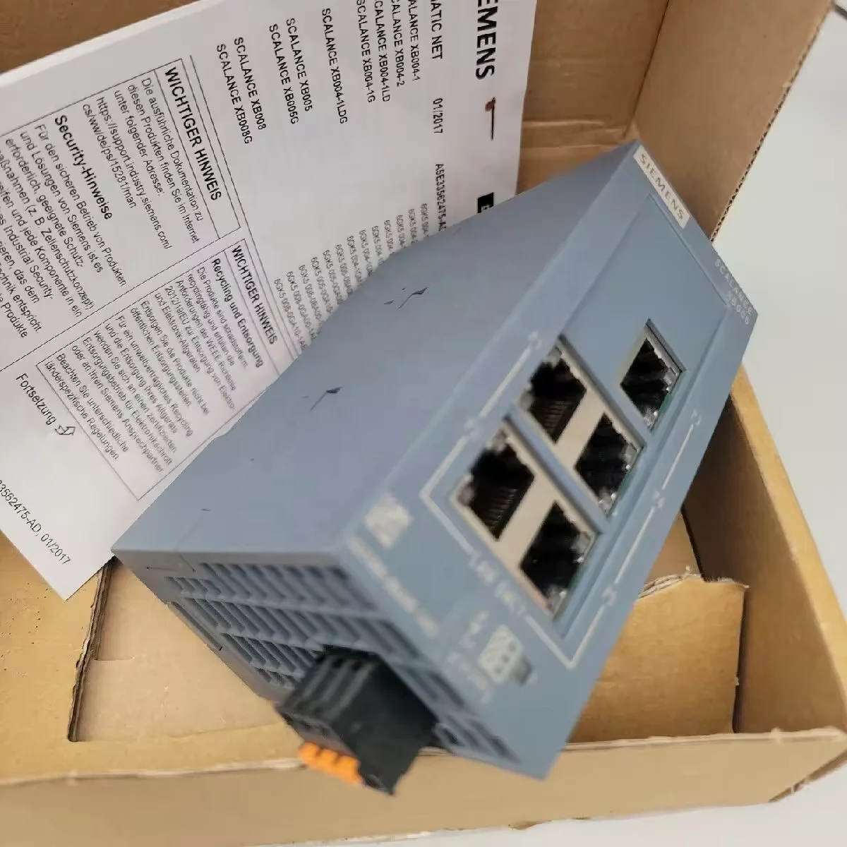 6gk5008-0ba10-1ab2 Rj45 Interface Unmanaged Xb008 Siemens 6gk5008-0ba1o ...