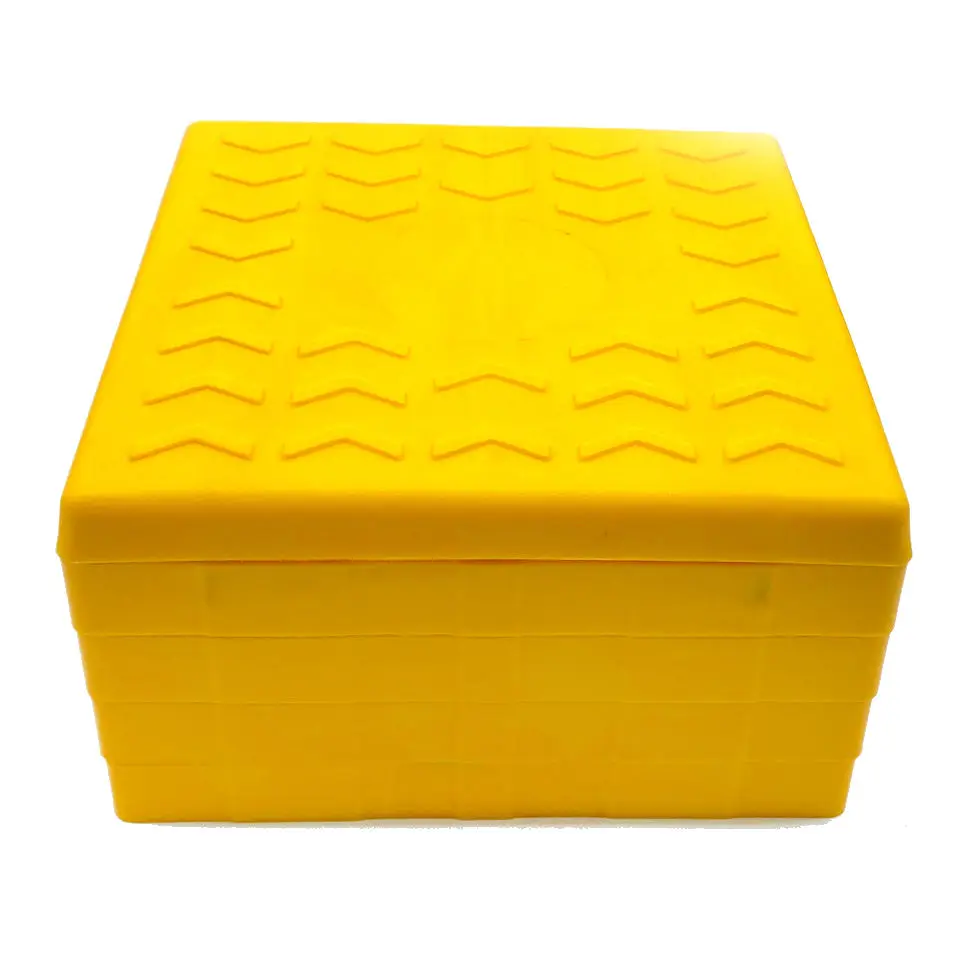 Hdpe Plastic Pad Trailer Caravan Lifting Interlock Wheel Chock Blocks ...