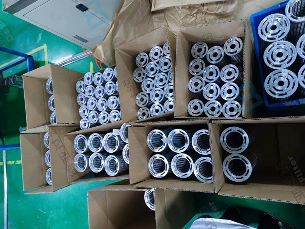 Industrial Stainless Steel Filtration Hydraulic Oil Filter Element ...