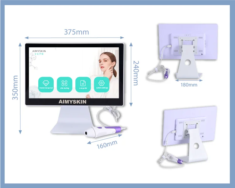 Portable Ai Skin Detector Tester Analyzer Machine Facial Skin Analyzer ...