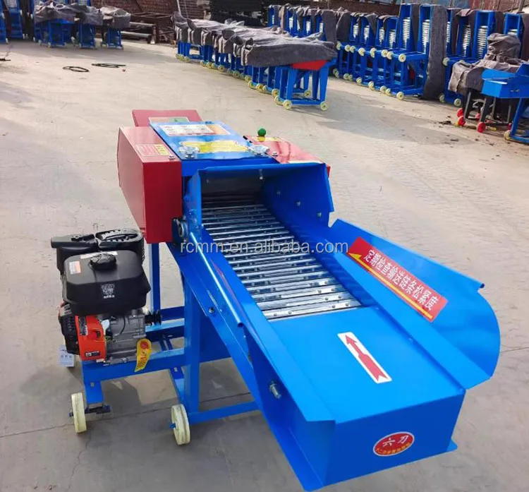 Corn Silage Machine Sheep And Cattle Chaff Cutter Machine Gasoline ...