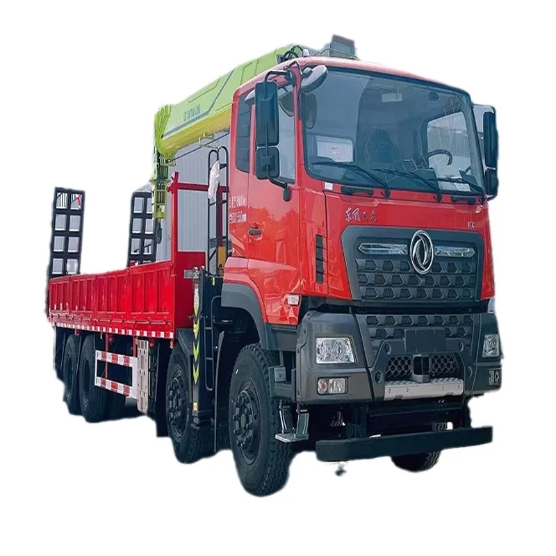New Dongfeng Tianlong 16T Capacity 8X4 Diesel Automatic Truck-Mounted ...