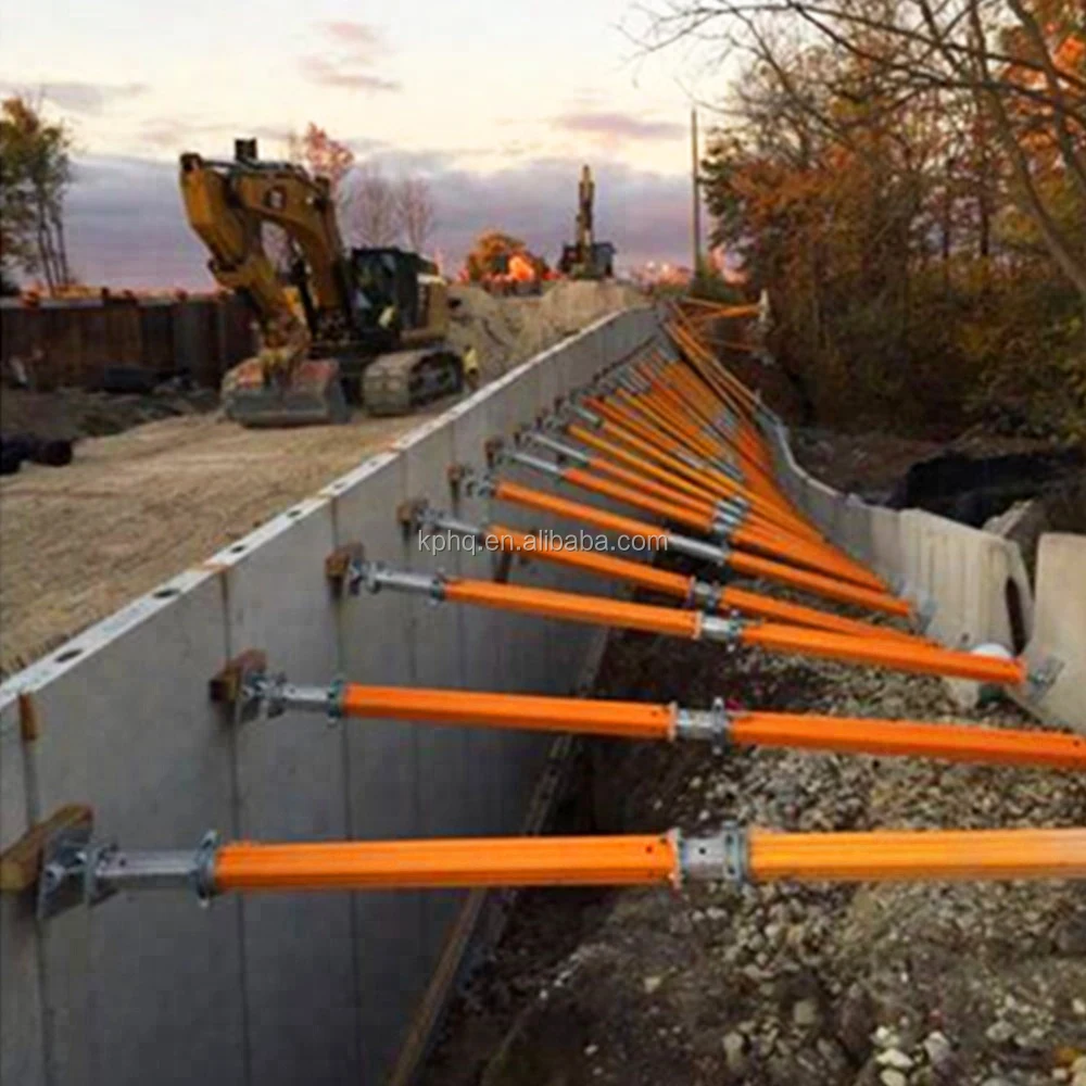 Scaffolding Shoring Prop Aluminum Adjustable Height Formwork Shoring ...