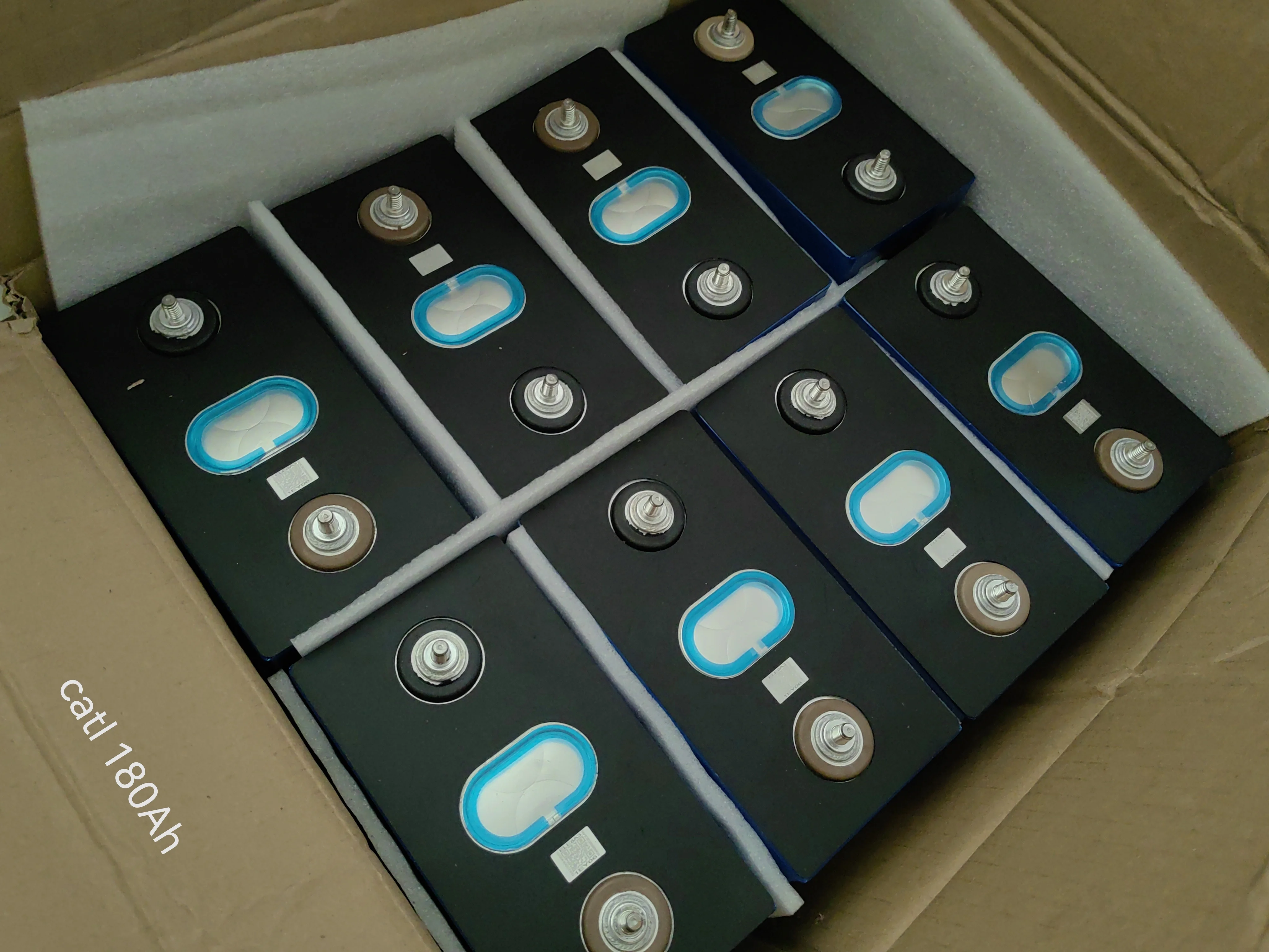 Rechargeable Batteries Catl 3.7V 153Ah 3.2V 180Ah Prismatic CATL EV NMC Batteries Cell for EV ...