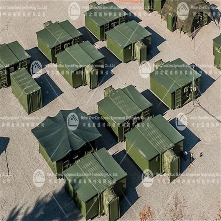 Foldable steel structure frame prefabricated modern flat pack camping ...