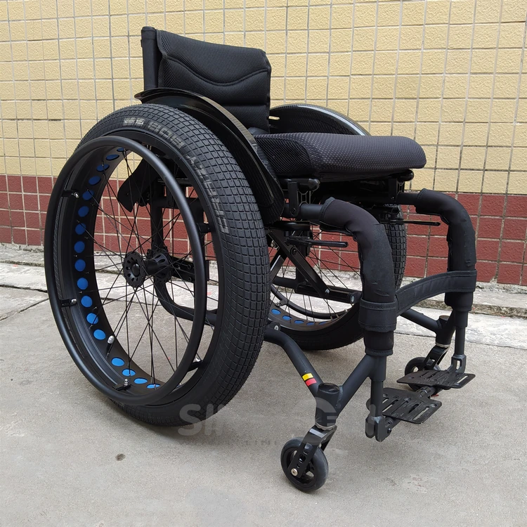 Fat Wide Wheelchair Wheels 24" - Durable & All Terrain