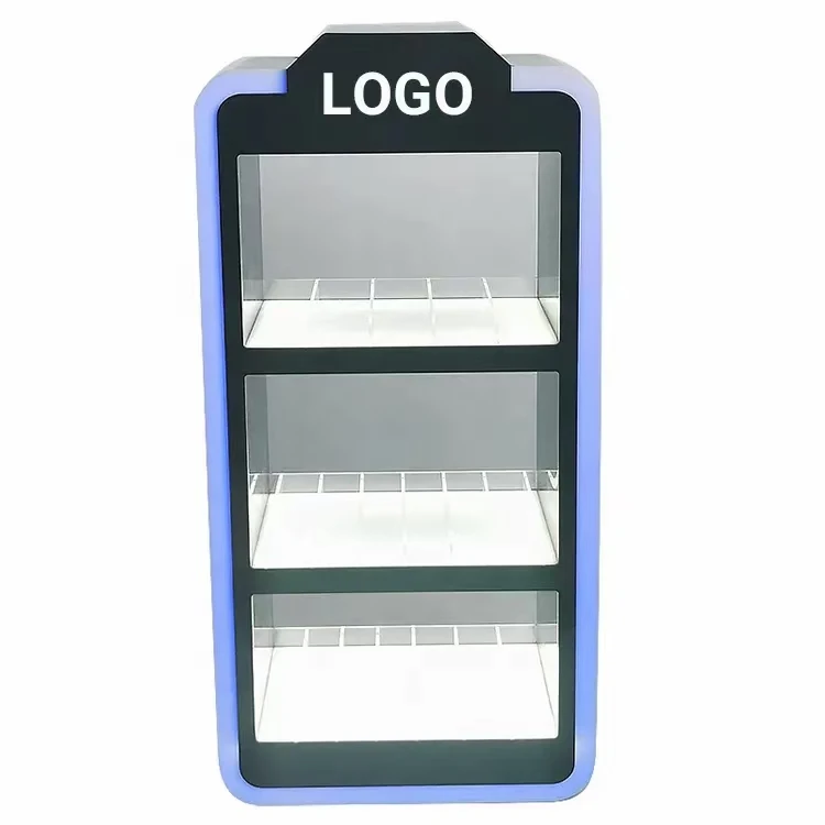 Acrylic Custom Display Cabinet Rack LED Personal Logo, Internal Multi ...