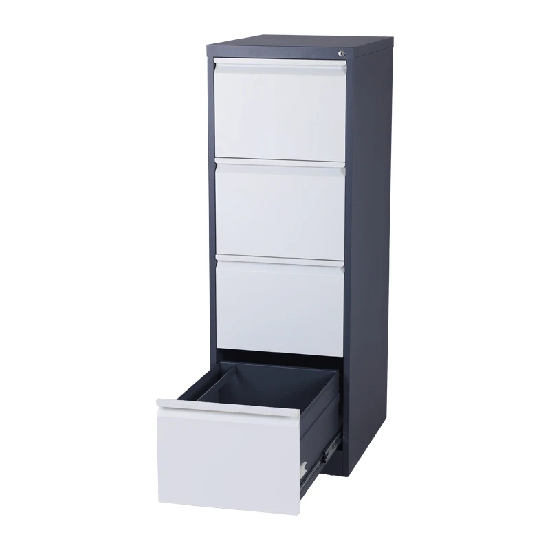 Modern Single Section Office File Cabinet Metal Storage Cabinet Steel ...