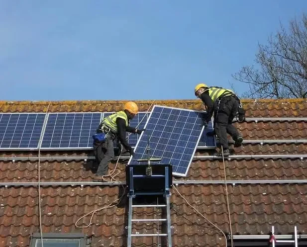 Alum Electric Hydraulic Ladder Lift Hoist Lift Solar Panel Ladder Lift ...