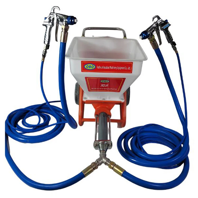 Obo R5 Mini Portable Pneumatic Durable Cement Plastering Machine For ...