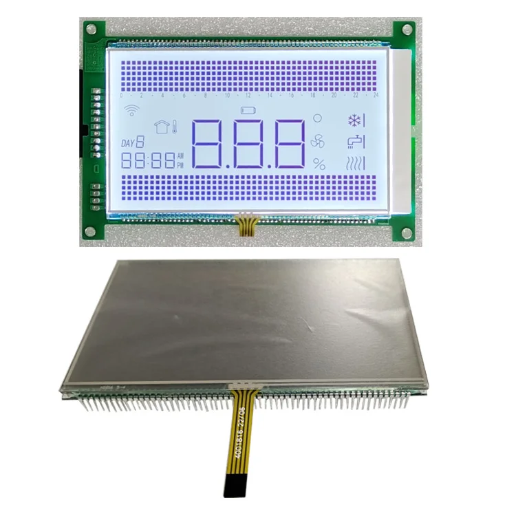 Custom 3inch 5inch Monochrome Segment Graphic Lcd Display Screen With ...