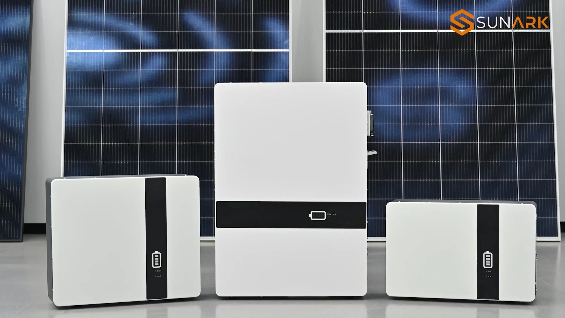 Sunark Wall Mounted Power Wall Solar Lifepo4 48v 7kwh 10kwh 20kwh 30kwh ...