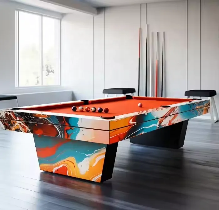 Factory Stylish Professional-grade Billiard Tables Slate Bed ...