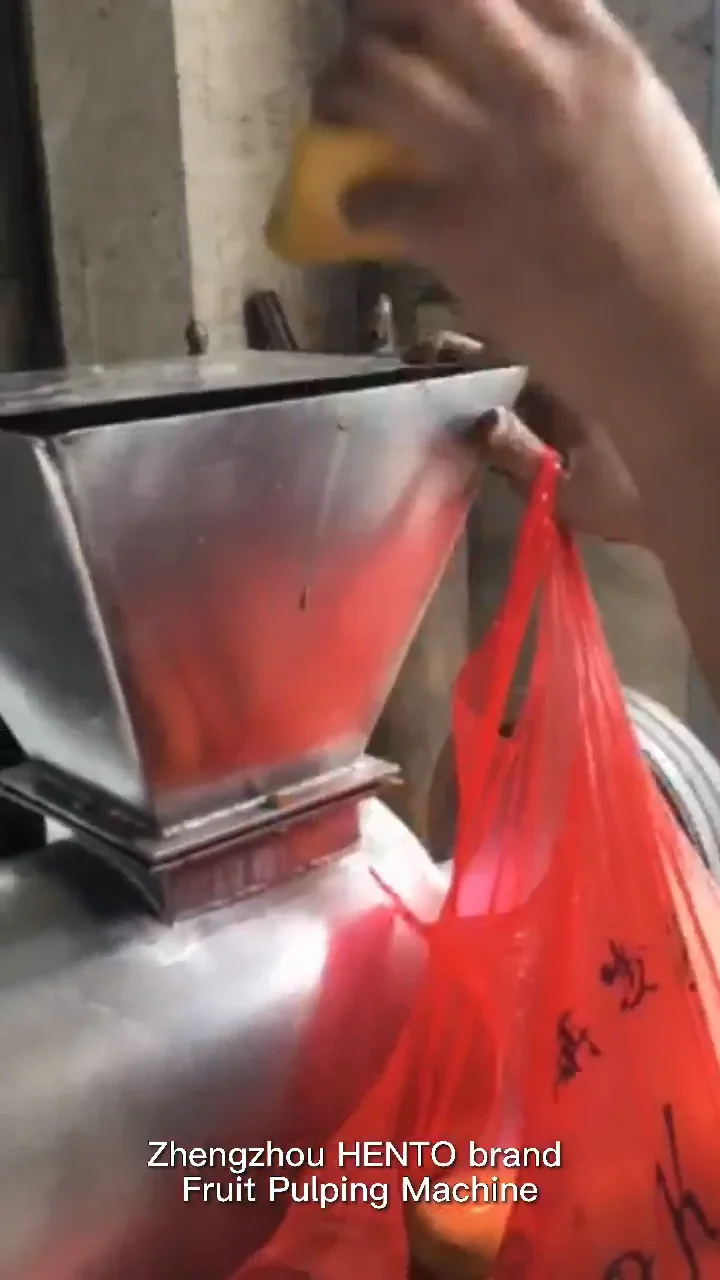 Easy Operation Mango Pulper / Guava Pulp Machine / Fruit Pulp Extractor ...