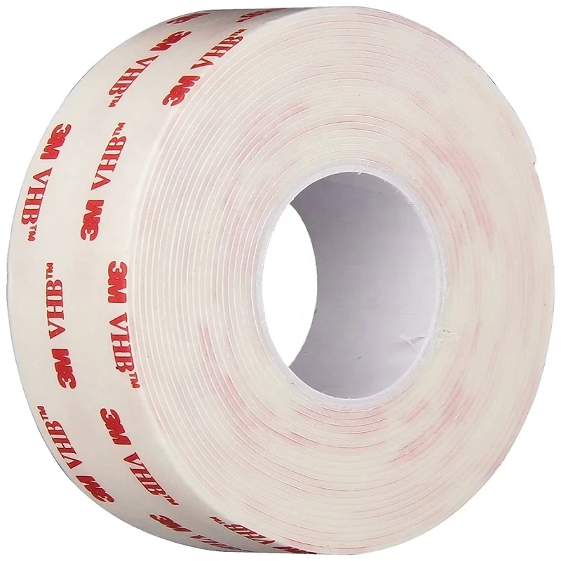 3M 4917 VHB Double Sided Acrylic White High Temperature Tape