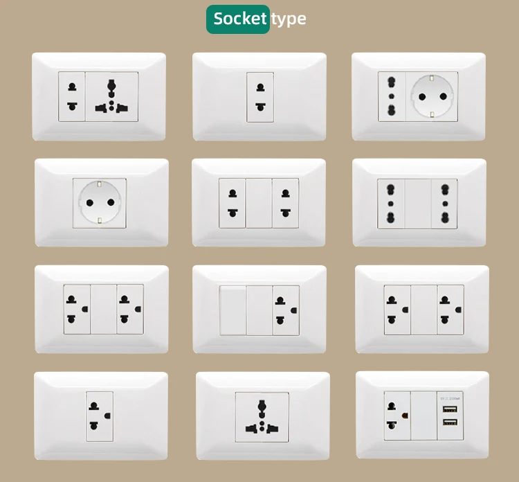 Electrical Fittings Switches Socket Front-plate Piano Uk Switches And ...