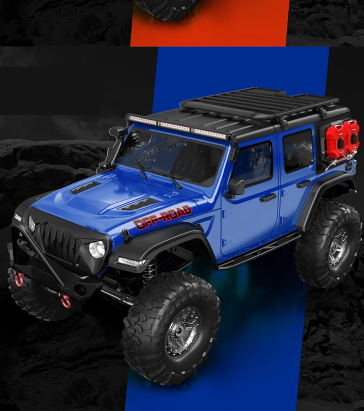 HB Toys R1011/R1012 4WD 1/10 Scale RC Crawler Truck RUBICON RTR with ...