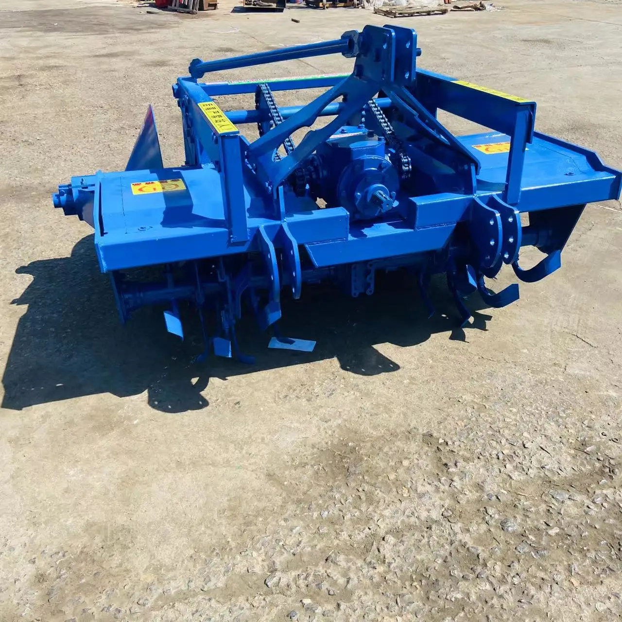 Single/Double Row Rotary Ridger Land Shaper Machine for Vegetable ...