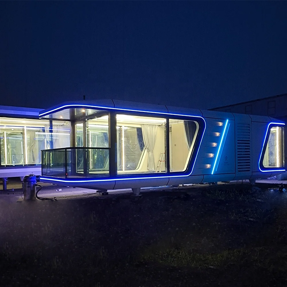 40ft Modular Light Steel Structure Prefab House for Resort