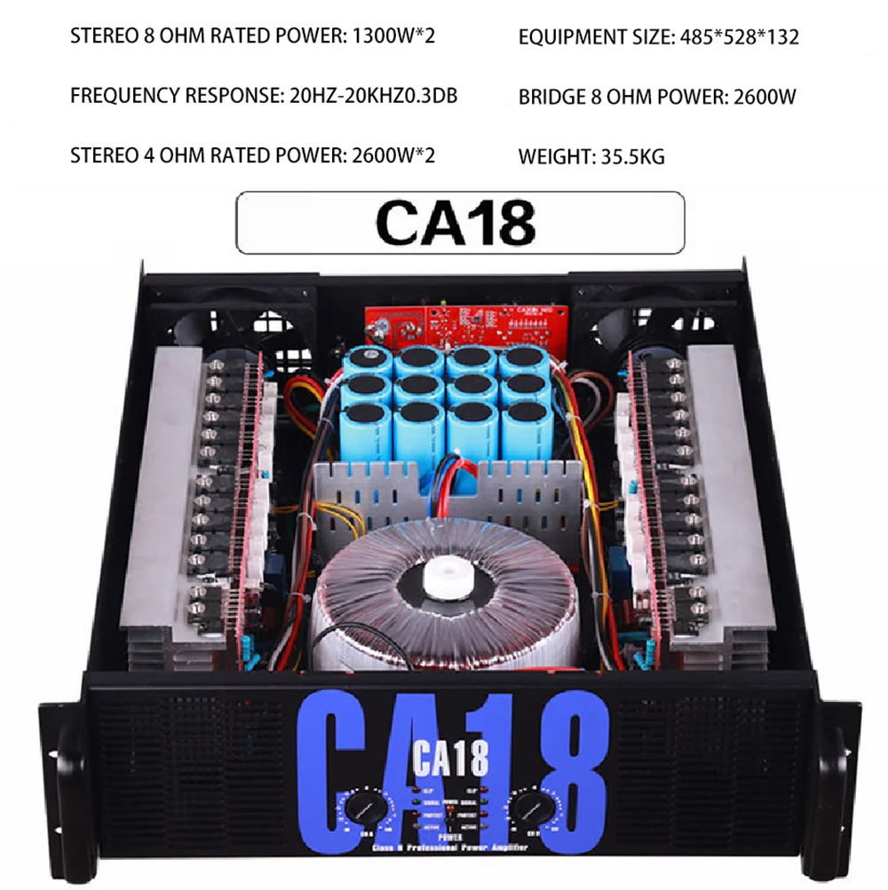 BMG CA30 Power Amplifier - 1500W Professional Audio Solution