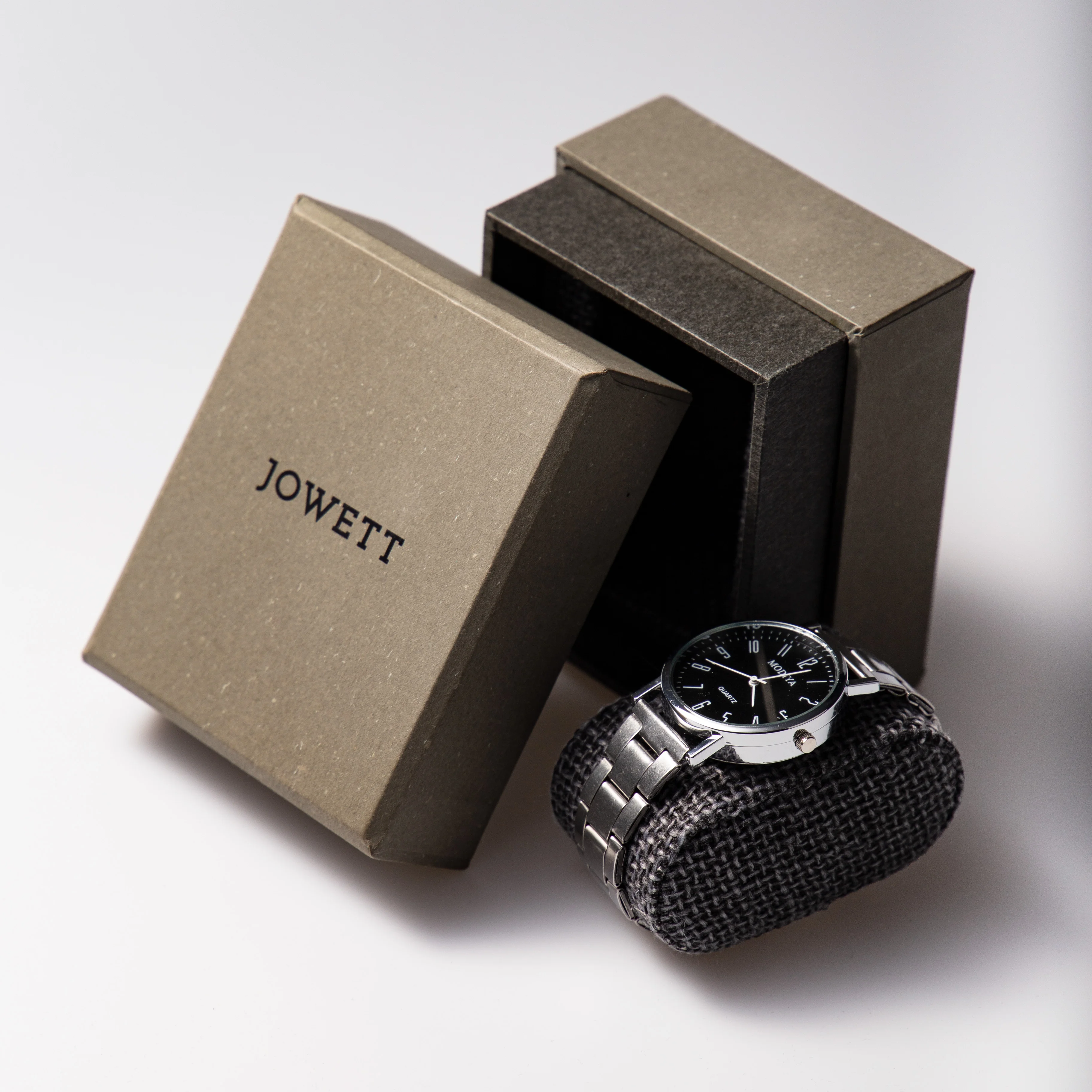 Custom Logo Modern Single Paper Cardboard Wrist Watch Box Packaging ...