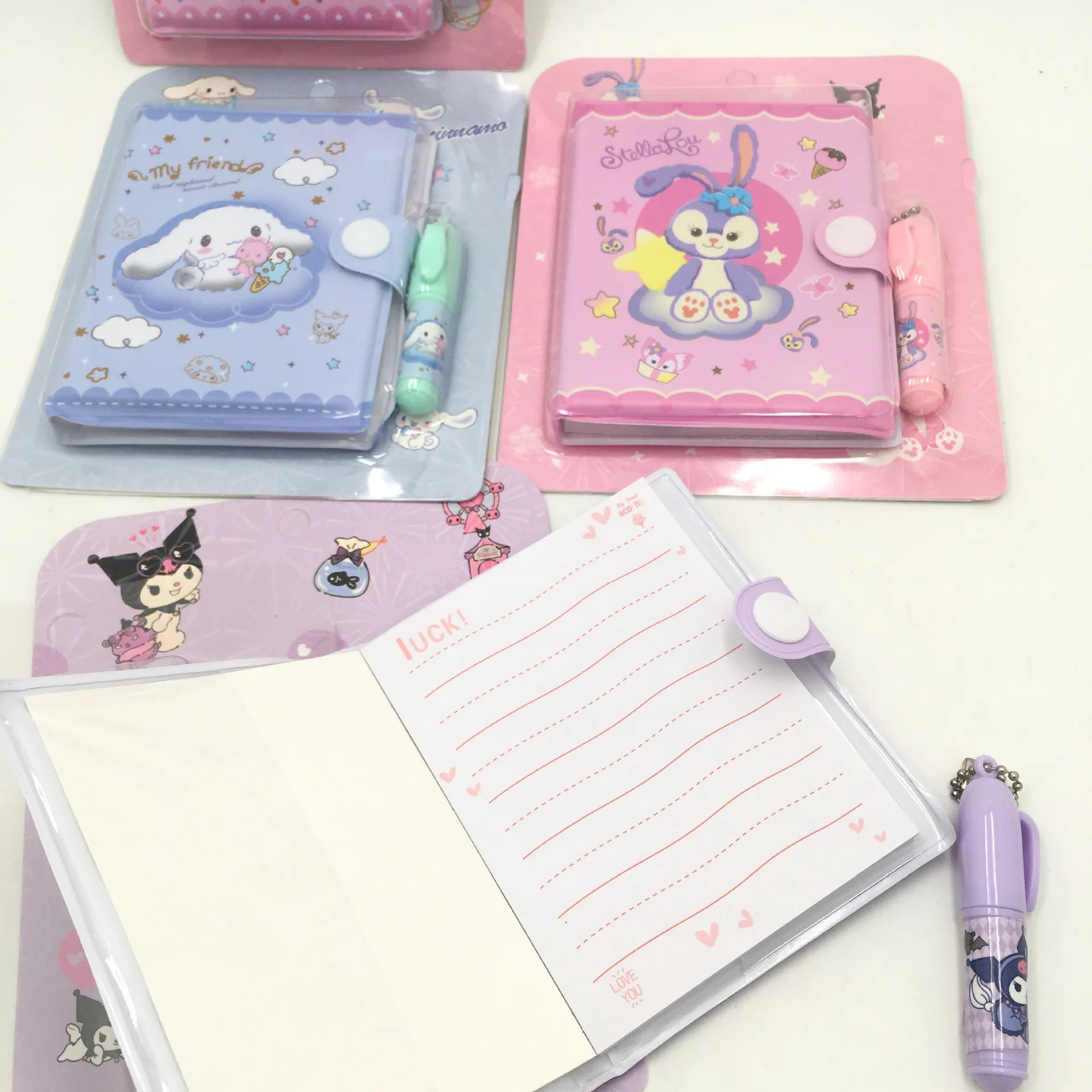 San-rio Kuromi Mymelody Cinnamoroll Notebook San-rio Series Anime Book ...