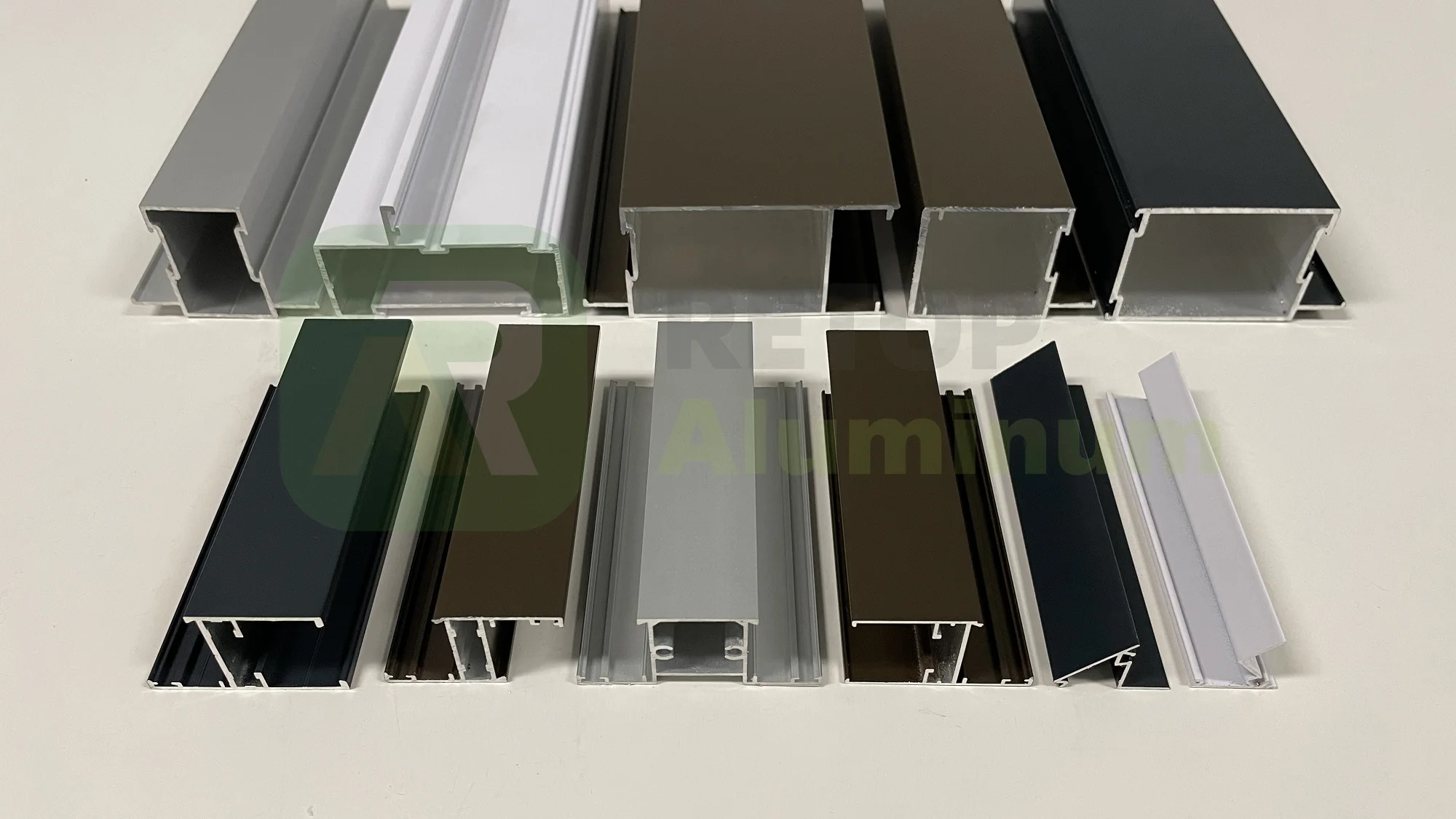 Retop Customized Full Series Casement Window Aluminum Profiles for ...
