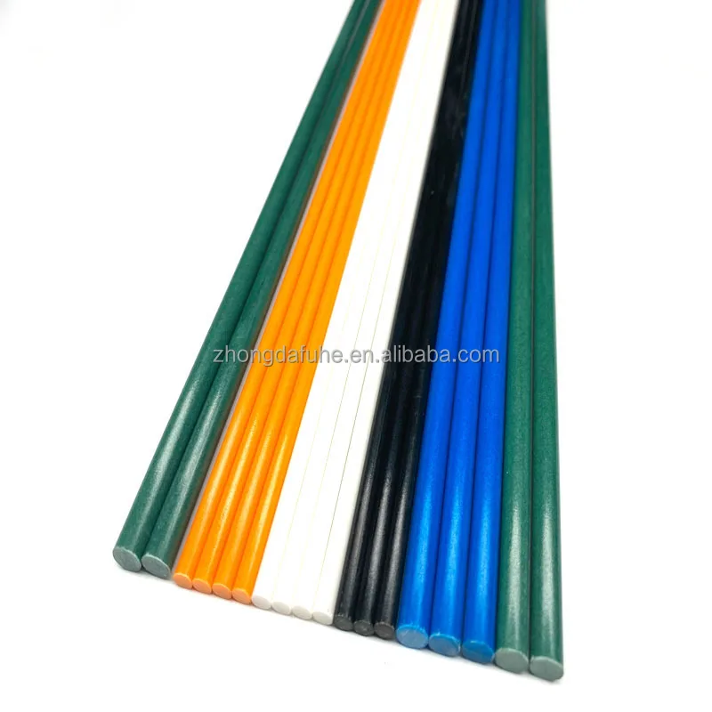 FRP GRP Fiberglass Solid Rod Stake Pole Agriculture Planting Fiberglass ...