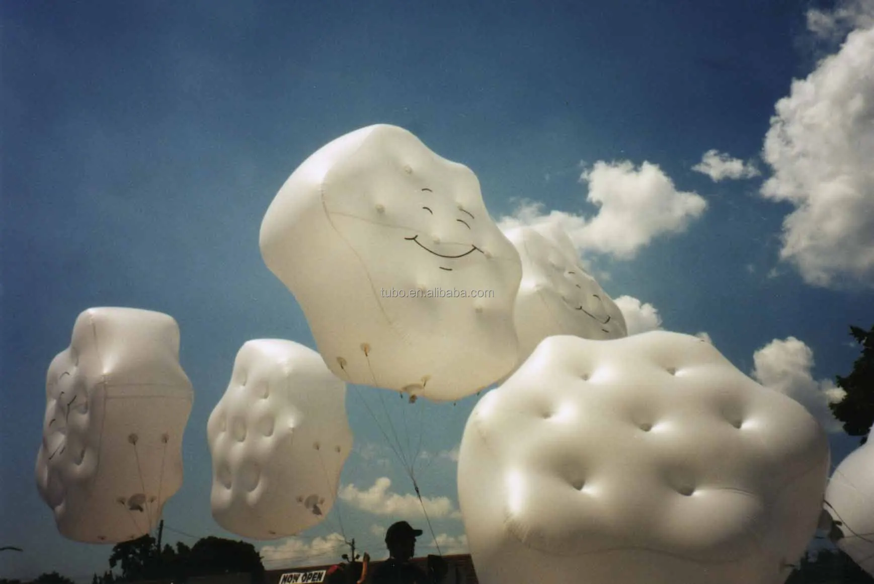 Inflatable Cloud Balloons with LED Lights - Event Decor