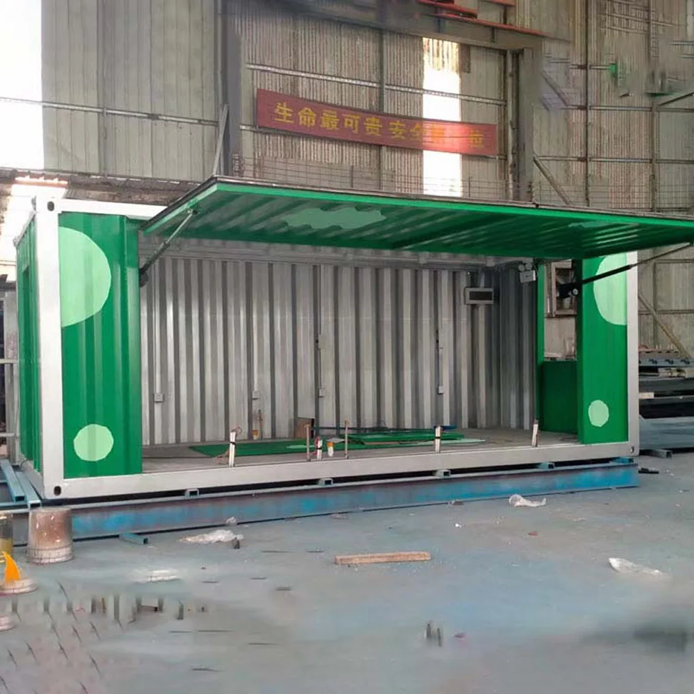 Factory Custom Movable Pop Up Container Coffee Shop Coffe Shop Mall ...