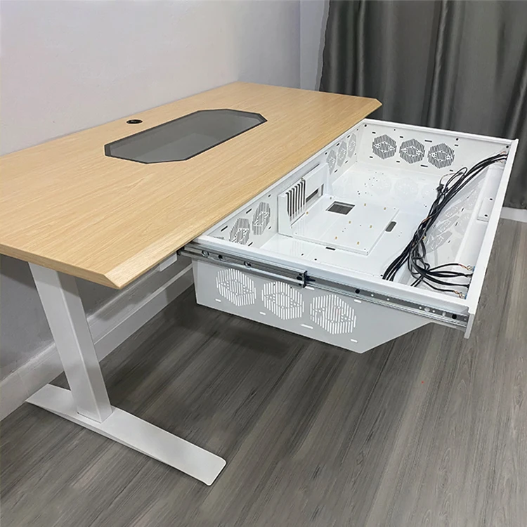 Hot selling Computer case built-in transparent large case integrated ...