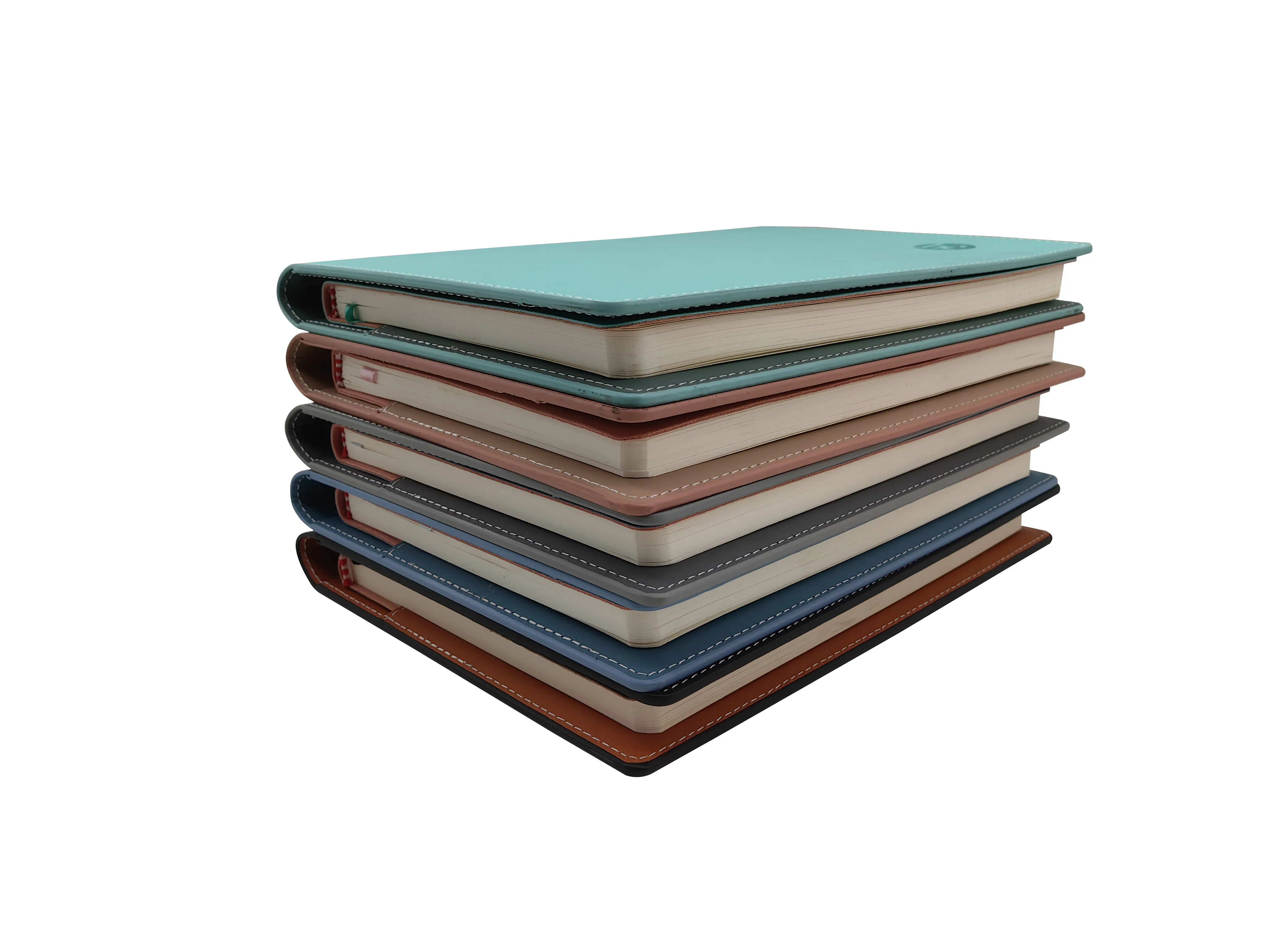 2025 Leather Corporate Agenda - Soft Notebook Folder