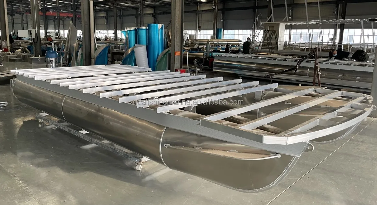 2023 Luxury Aluminium Pontoon Logs for Pontoon Boats