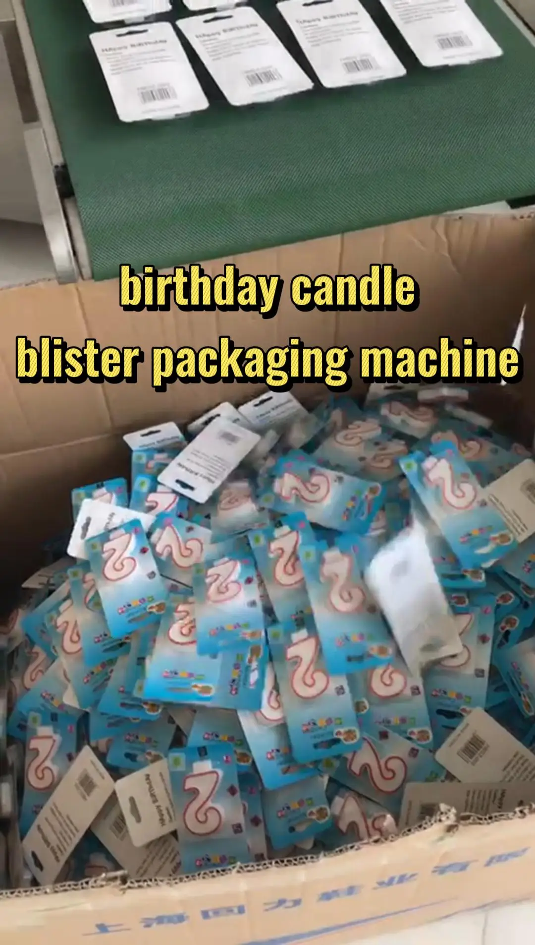 2024 Automatic Pvc Blister Paper Packing Machine Round Type For Candle ...