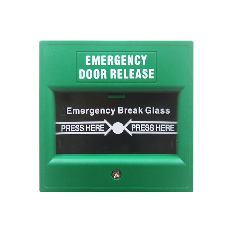 Spdt Break Glass Call Point Emergency Exit Push Button With Changeable ...