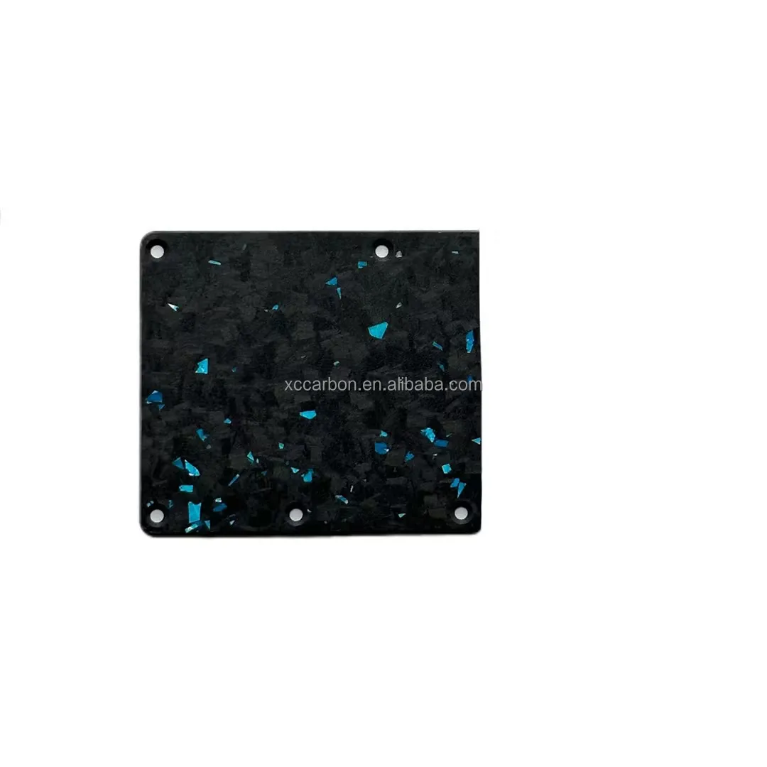 Wholesale Carbon Fiber 3k Forged Sheet Carbon Fiber Plate With Blue ...