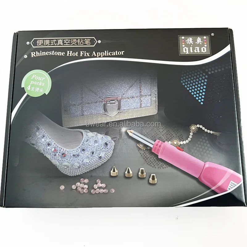 Automatic Air Suction Pick Up Rhinestone Applicator Tool With Vacuum Pump Aspirator For Hotfix ...