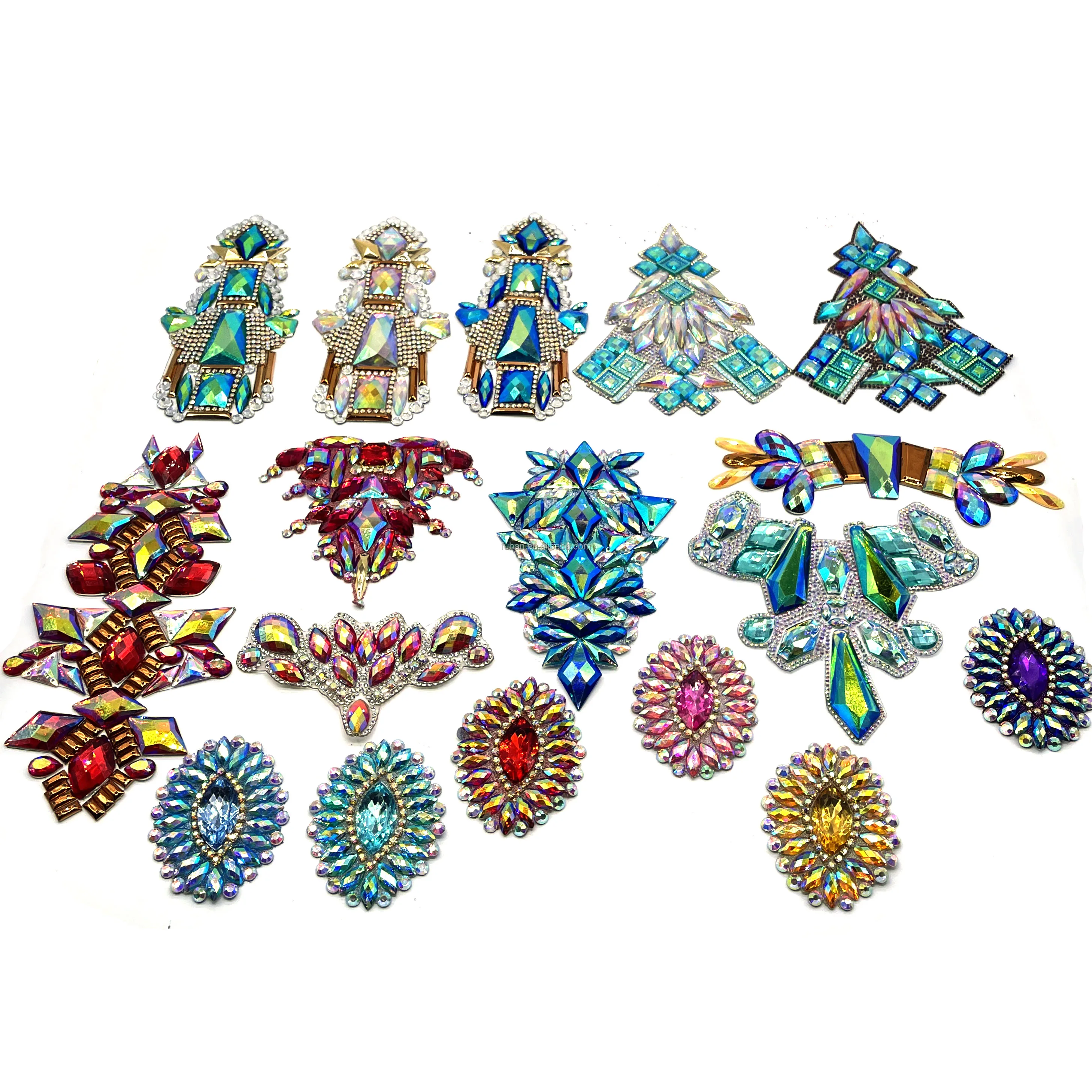 2026 Trinidad and Tobago Carnival Costume Rhinestone Trimming Hot Fix ...