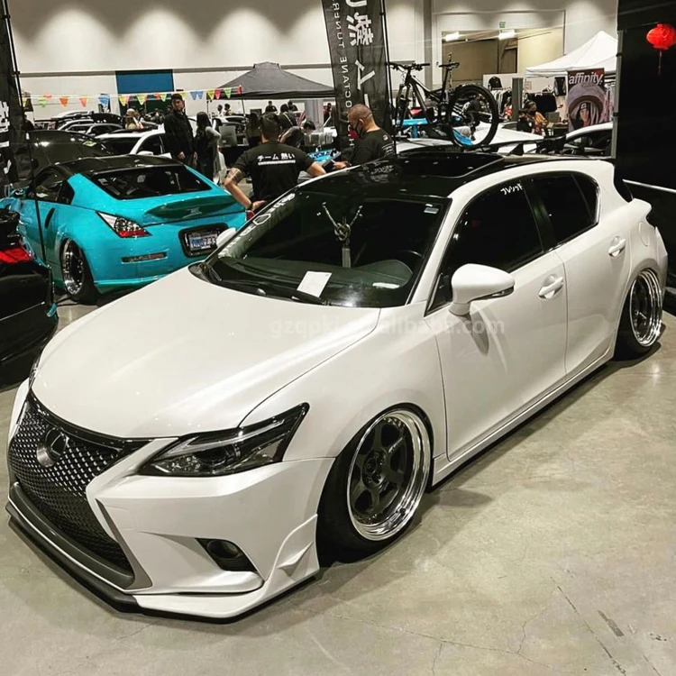 Lexus Ct200h Front Shovel Three Stages - Carbon Fiber Kit