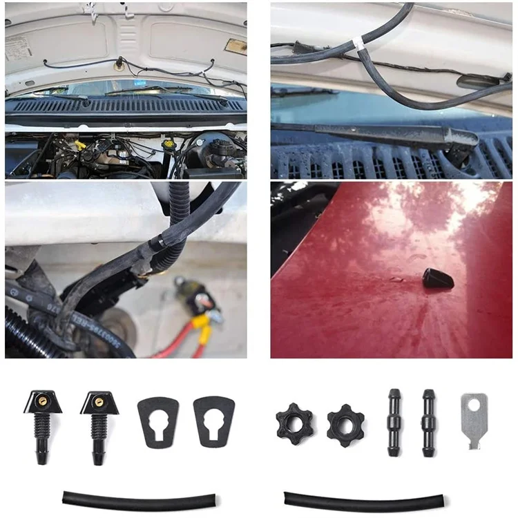 Universal Windshield Wiper Washer Water Nozzles Wiper Nozzle Replaces ...