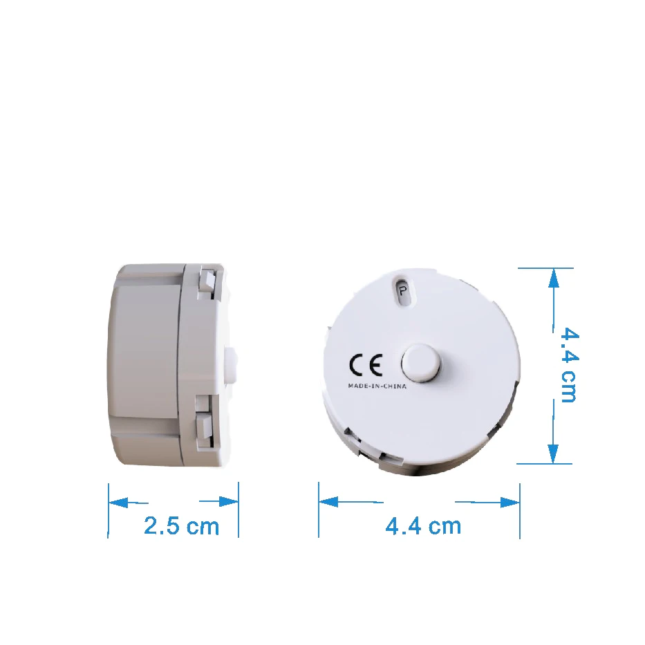 Personalized Custom Round Sound Module Recorder With Rotating Switch ...