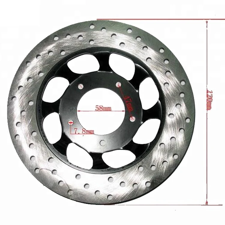 Custom 220mm Disc Brake for Honda CG 125 - Durable & Efficient