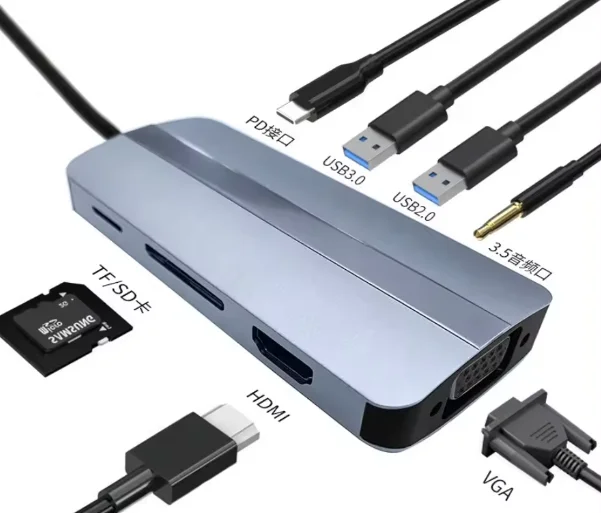 Supports all TYPE-C channel computers docking station USB3.0 Stable ...