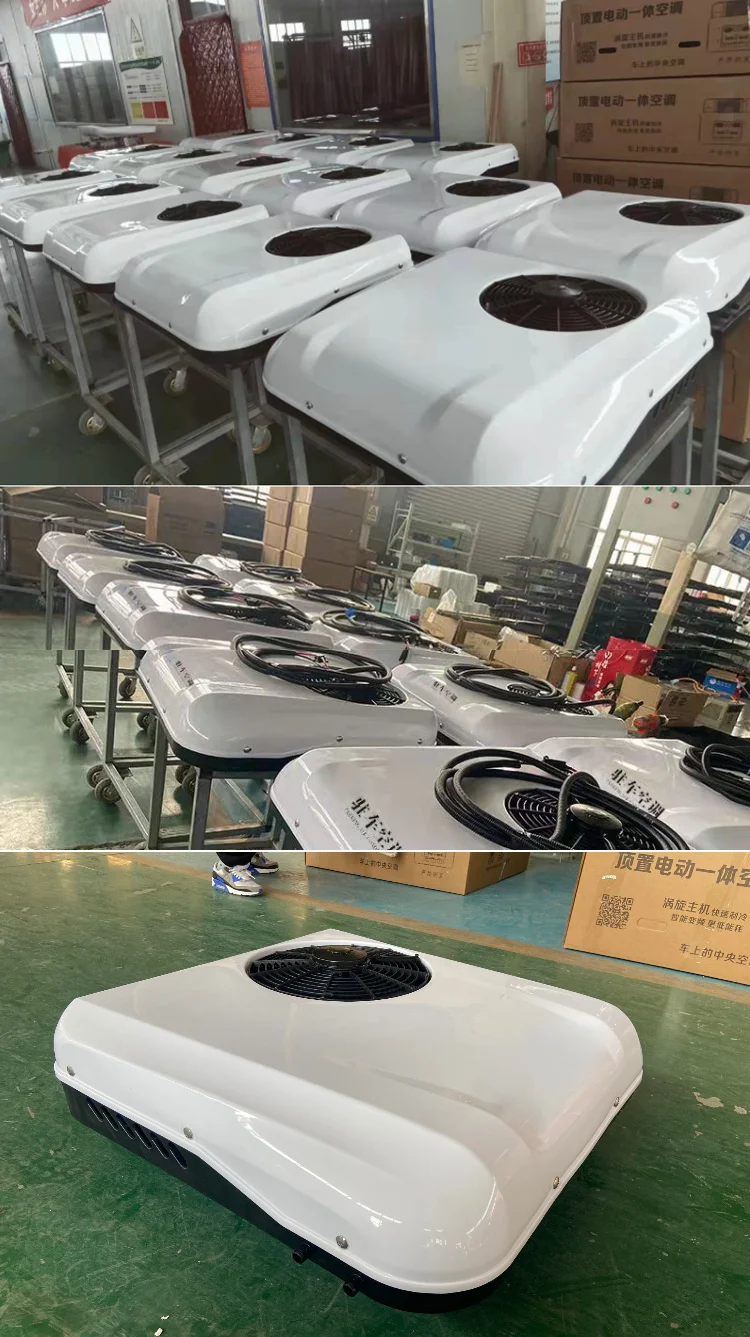 Dc Air Conditioner Truck Rooftop 24v For Rv Car Sleeper 12 Volt Truck ...