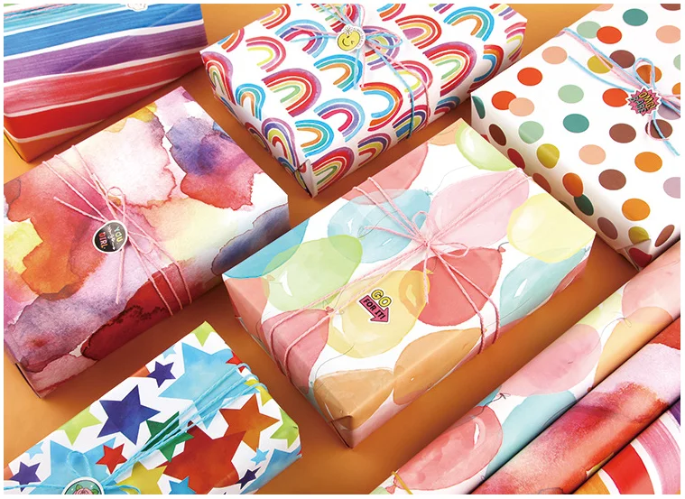 Shop Our Hot Sale Wrapping Paper - 5 Colorful Options