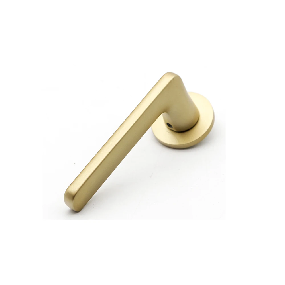 Ready Goods European Style Sandy Gold Aluminum Alloy Split Door Lever ...